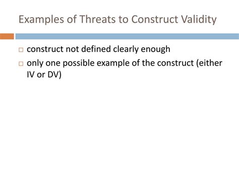 PPT Construct Validity And Measurement PowerPoint Presentation Free Download ID