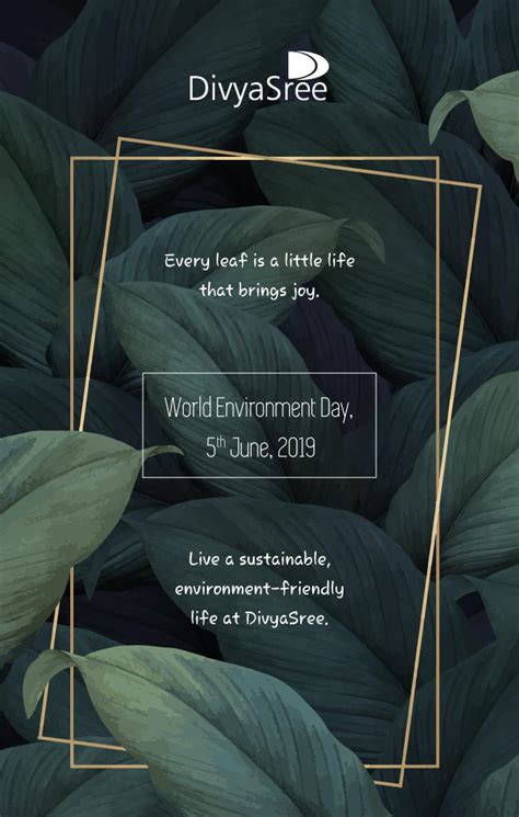 Divyasree Developers On Linkedin Worldenvironmentday Divyasree June5 Beatairpollution Nature