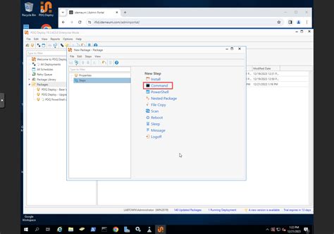 pdq deploy install windows agent