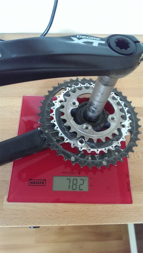 Gewicht Shimano Kurbelgarnitur XT FC M780 175mm 24 32 42 HT2
