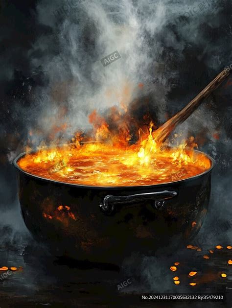Ai创作图大锅煮插画 熬制插画 做饭烧火素材 炕锅无框画 铁锅鸡插画 褡裢火烧插画 燃面插画 舞火捞插画 围炉插画 铁锅柴鸡插画 大锅菜插画 冒热汽的锅 热气腾腾大铁锅 锅底场景图 铁锅炖鸡
