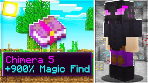 How To Get Insane Magic Find Early Game Hypixel Skyblock Youtube