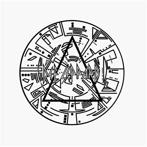 Def Leppard Hysteria Reworked Cover Svg Laser Engraving Cnc Silhouette