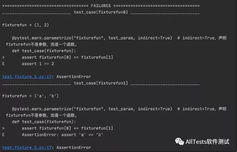 Python测试框架pytest07fixture 参数化params和parametrize结合ids AllTests软件