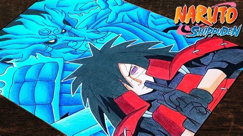 How To Drawuchiha Madarawith Susano Step By Steptutorialfor