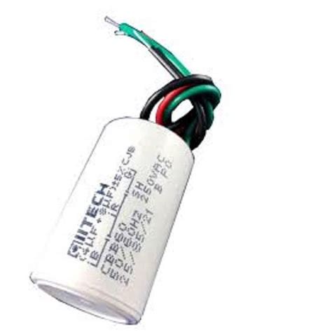 Capacitor Para Ventilador 3 Fios 12uf 4 8uf 250vac No Shoptime