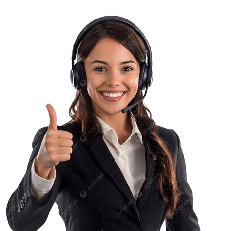 Approachable Female Customer Service Agent With A Warm Smile Female