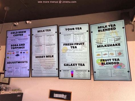 Online Menu Of Tea Be Honest Restaurant Palm Desert California 92260