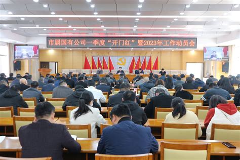 市属国有公司一季度“开门红”暨2023年工作动员会召开大冶市人民政府
