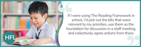 Reflecting On The DfE Reading Framework HFL Education