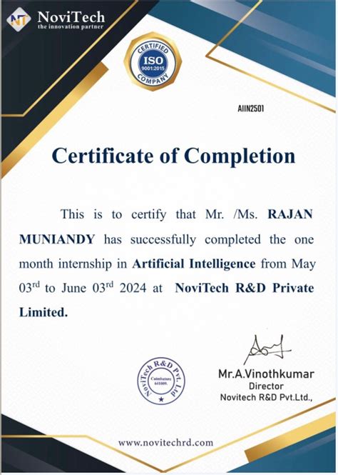 Thakur Rajan Muniandy On Linkedin Delighted To Share That I Have