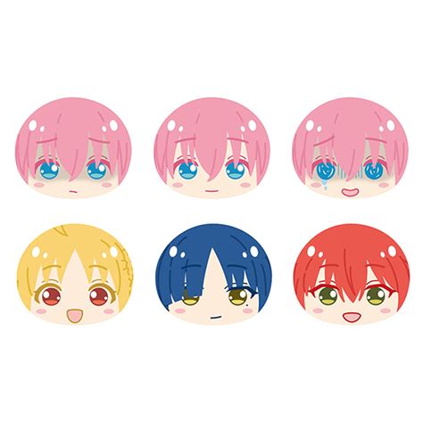 ぼっち・ざ・ろっく！ おまんじゅうにぎにぎマスコット 1box6個入【入荷済み】 フィギュア食玩コレクションフィギュア ふむおで