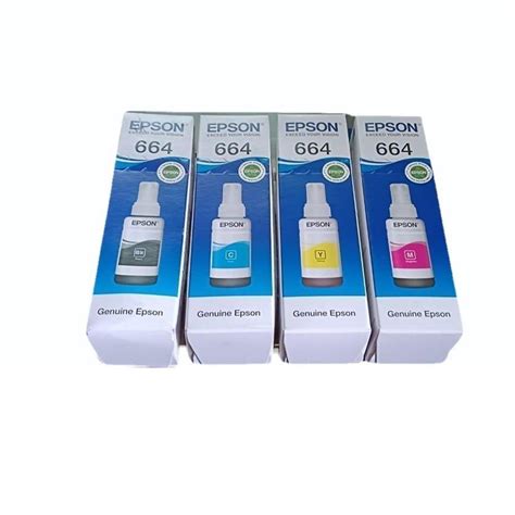 Epson 664 Printer Ink Packaging Type Box 70ml At ₹ 1900set In Kolkata