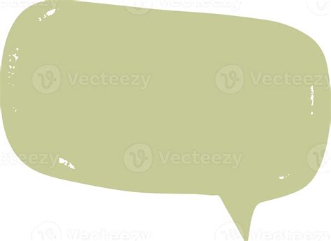 Speech Bubble Message Design Illustration 23435055 Png