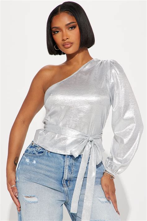 Party Goes On Sequin Corset Top Silver Fashion Nova
