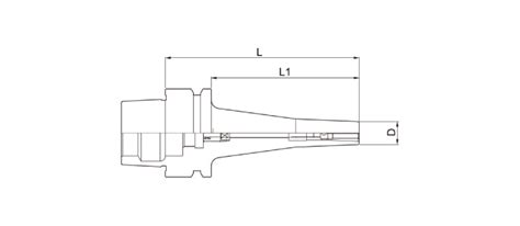 Hsk 後拉式高速筒夾刀柄 億錡專業cnc工具