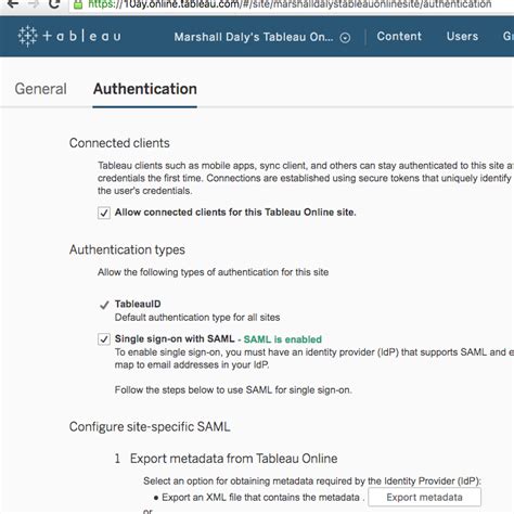 Tableau Online Tips Site Admins Rejoice With Adfs Authentication Using