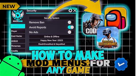 How To Make Mod Menu Easy Way Beginners Guide Youtube