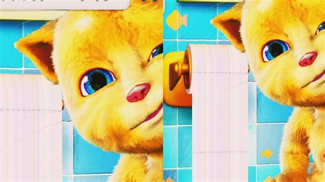 My Talking Ginger Entertainment Video 👘🍏🐾😸☃️🐈😸🤪shortvideo