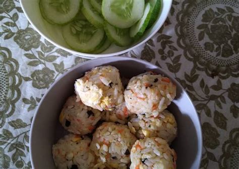 Resep Jumeokbap Nasi Kepal Korea Oleh Cut Wina Cookpad