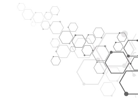 Molecular Structure Pattern Background Technology Vector Image