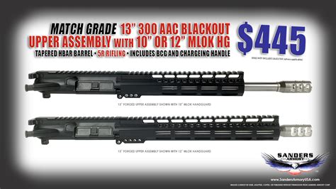 300 Aac Blackout Upper Assembly
