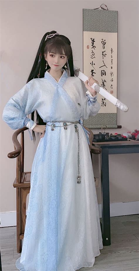 小师妹门派服 交领汉元素国风古风连衣裙仙侠武侠风 非汉服 淘宝网