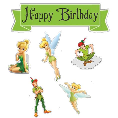 Jual Topper Cake Ulang Tahun Hiasan Kue Tinkerbell Shopee Indonesia