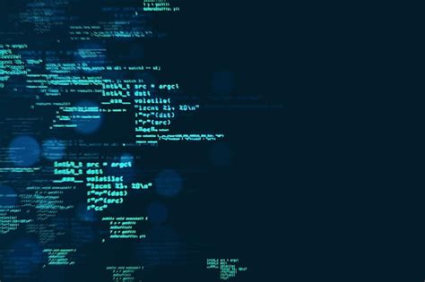 Premium Photo Digital Code Streams Featuring Programming Symbols And