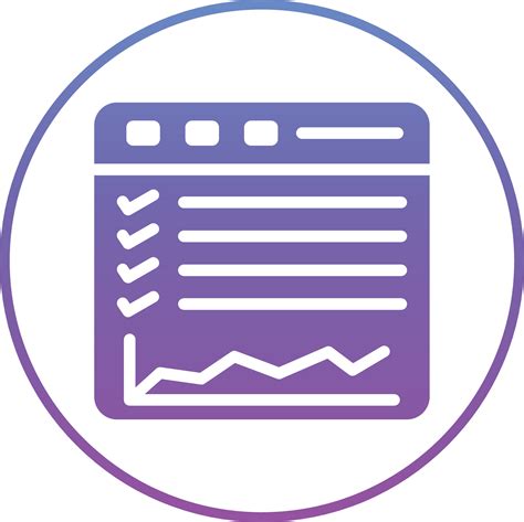 Testing Report Vector Icon Vector Art At Vecteezy