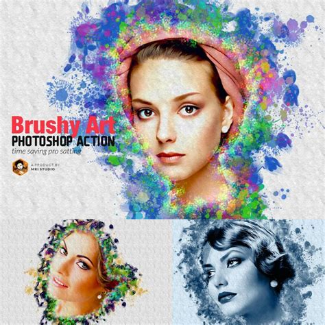 Brushy Art Action Masterbundles