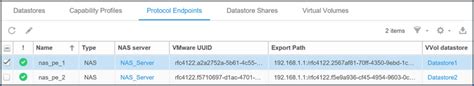 Protocol Endpoints Dell Unity Virtualization Integration Dell