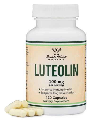 100 Mg Luteolin Supplement Potent Polyphenol Antioxidant For Brain