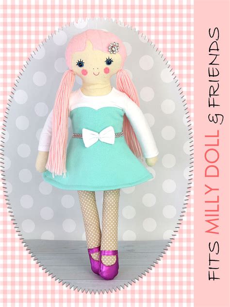 18 Inch Doll Dress Sewing Pattern Elise Pattern Treasurie