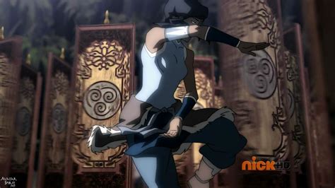 Avatar Korra Weaving Through An Airbending Tool Korra Legend Of