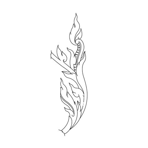 Premium Vector Khmer Phni Pleung Ornament Stroke