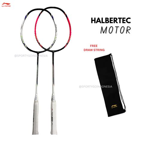 Badminton Racket Halbertec Motorlining Original Halbert Li Ning Shopee Philippines