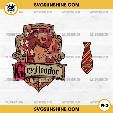 Gryffindor Harry Potter Bundle Png Sublimation