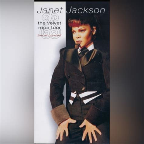 Vhs Media Janet Jackson The Velvet Rope Tour Live In Concert Never