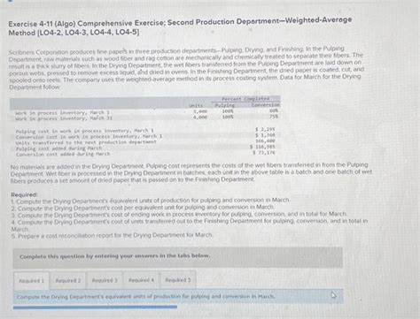 solved exercise 4 11 algo comprehensive exercise second