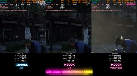 Z690 보드에서 I9 12세대 12900ks와 14세대 14900k 성능 비교 컴린이누나