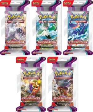 Pokémon x1 Booster sous Blister EV02 Ecarlate Et Violet 2 Évolutions