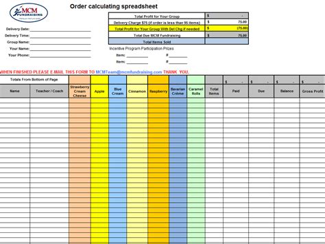 Tally Spreadsheet Templates Content Calendar Template