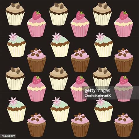 526 Cupcake Background High Res Illustrations Getty Images