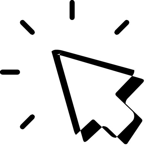 cursor click vector svg icon svg repo