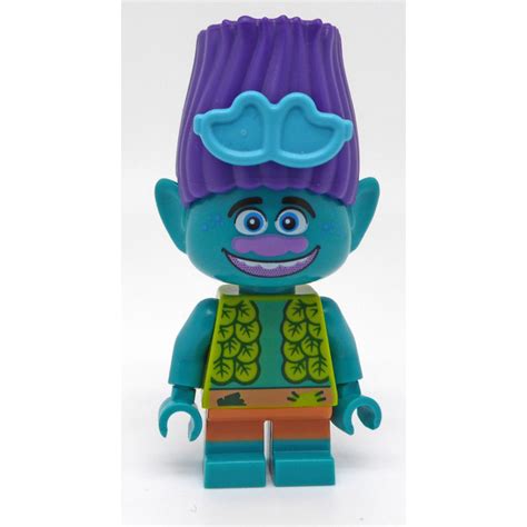 Lego Branch With Medium Azure Sunglasses Minifigure Inventory Brick