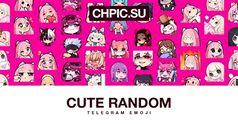 Telegram Emoji Cute Random