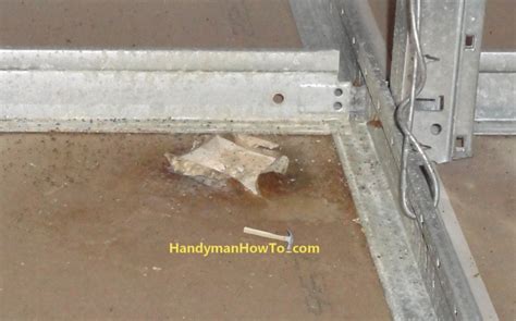 Repairing Drywall Ceiling Water Damage Shelly Lighting