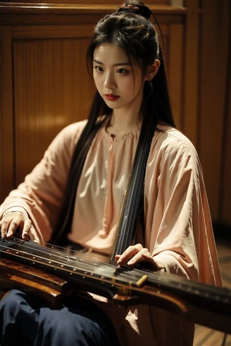 古之雅 抚琴 Tensorart