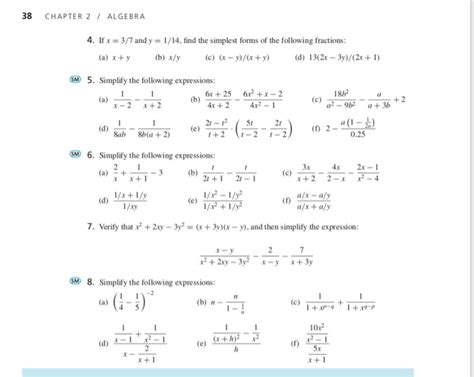 Solved EXERCISES FOR SECTION Simplify The Following Chegg